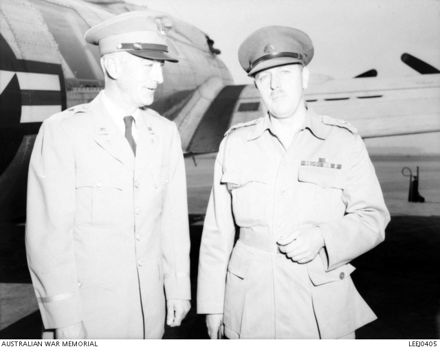 Lieutenant Colonel L D King, Commander of the British Commonwealth Sub ...