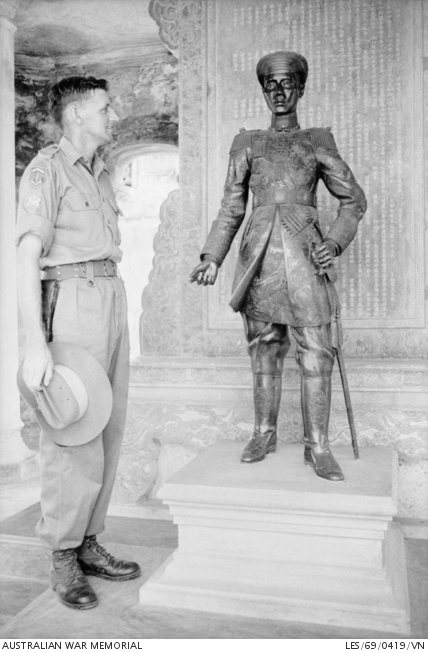 Hue, South Vietnam. 1969-06. Warrant Officer Class 1 (WO1) Bill Brown ...