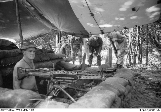 Fire Support Base Diggers' Rest, South Vietnam. 1969-10. The Secretary ...