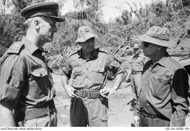 Fire Support Base Diggers Rest, South Vietnam. 1969-10. The Secretary ...