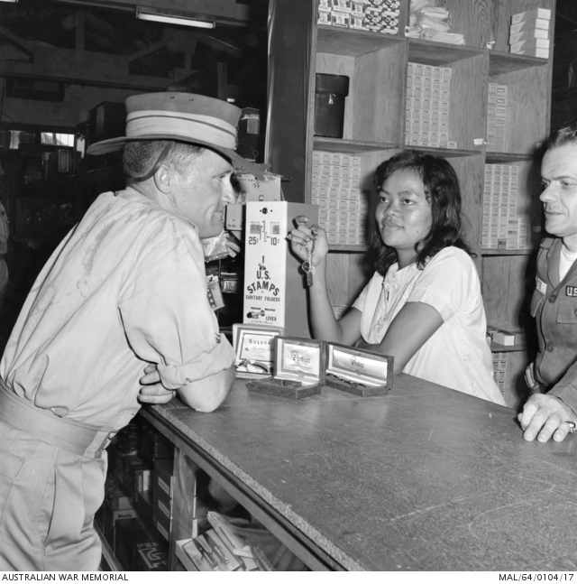 219678 Corporal (Cpl) John Denis Pateman, equipment clerk of Maclean ...