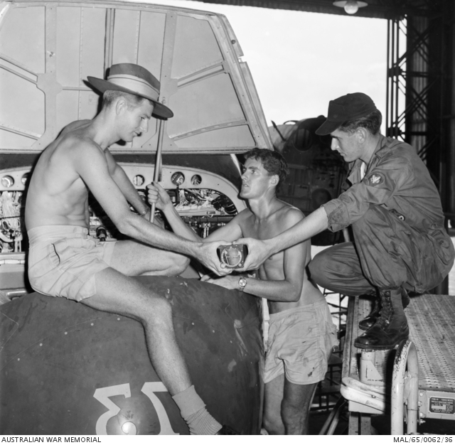 Two RAAF technicians and a US Army man who were among the group of men ...
