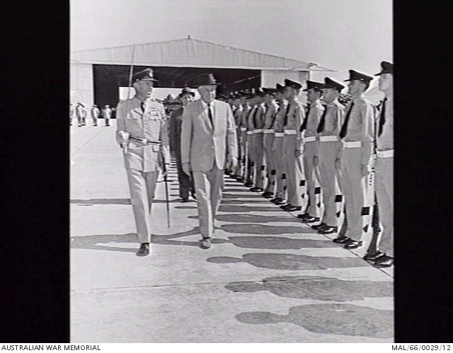 BUTTERWORTH, MALAYA, 1966-05-01. HAROLD HOLT, THE AUSTRALIAN PRIME ...