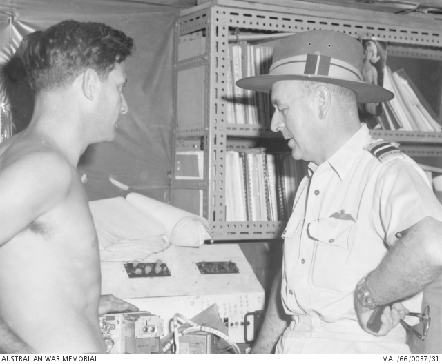 Air Commodore Dowling and 15703 Sergeant (Sgt) John Edwin Bennett, of ...