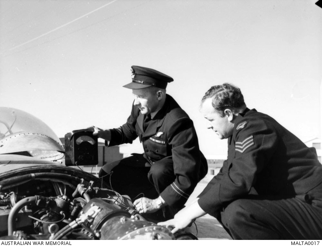 Flight Lieutenant Tom Markowski, Electrical Engineer with 78 Fighter ...