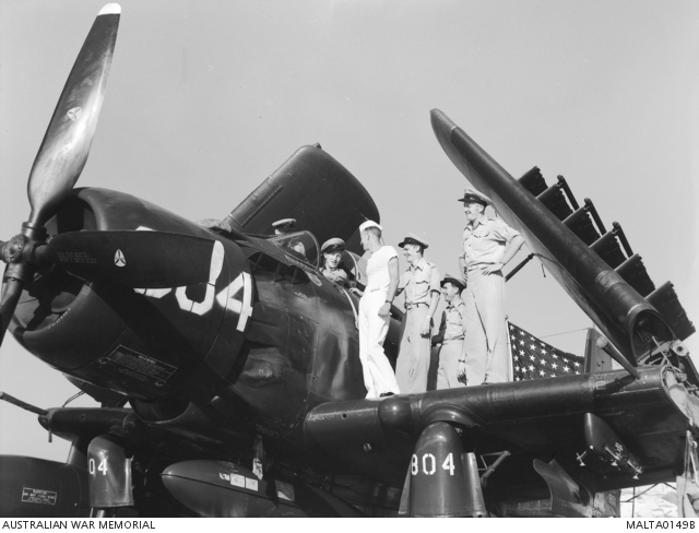 Several members of 78 Fighter Wing RAAF, stationed in Malta for ...