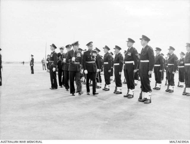 His Excellency the Governor of Malta and Commander in Chief Sir Robert ...