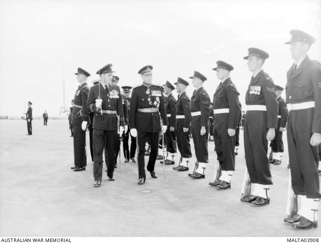 His Excellency the Governor of Malta and Commander in Chief Sir Robert ...