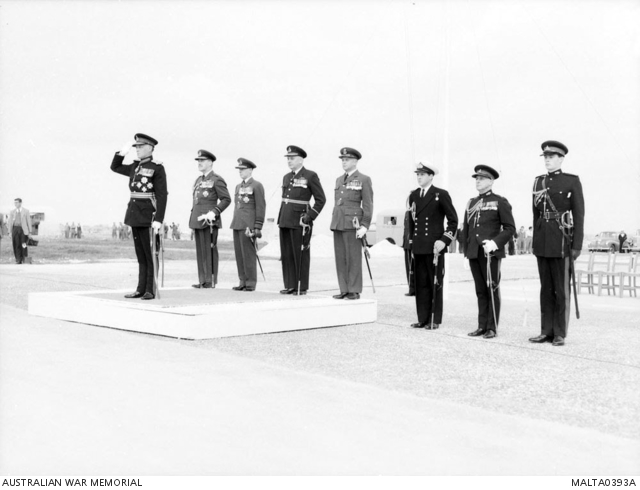 His Excellency the Governor and Commander in Chief of Malta, Sir Robert ...