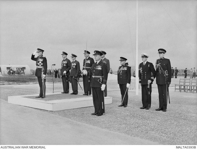 His Excellency the Governor and Commander in Chief of Malta, Sir Robert ...
