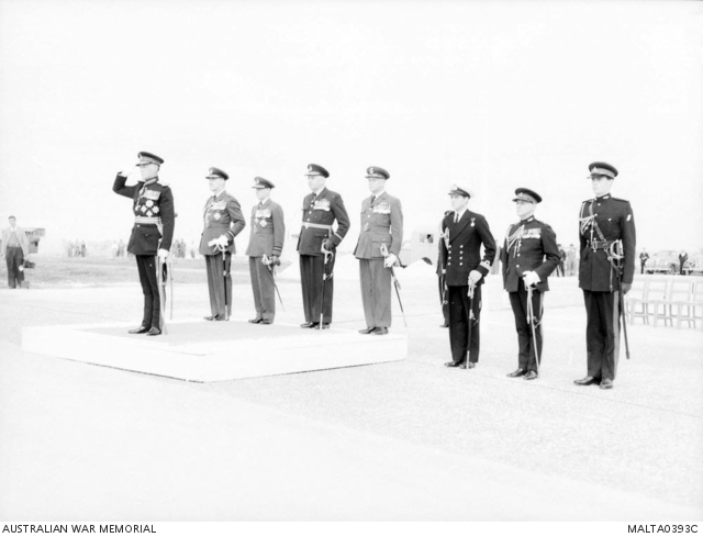 His Excellency the Governor and Commander in Chief of Malta, Sir Robert ...