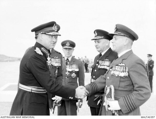 His Excellency the Governor and Commander in Chief of Malta, Sir Robert ...