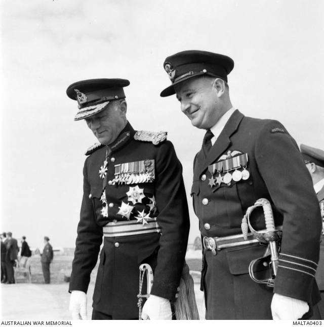 Officer Commanding 78 Fighter Wing RAAF, Wing Commander Geoffrey ...
