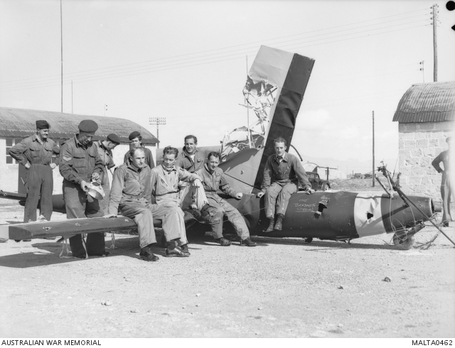 This glider gunnery target was hit at least 130 times by pilots of 78 ...