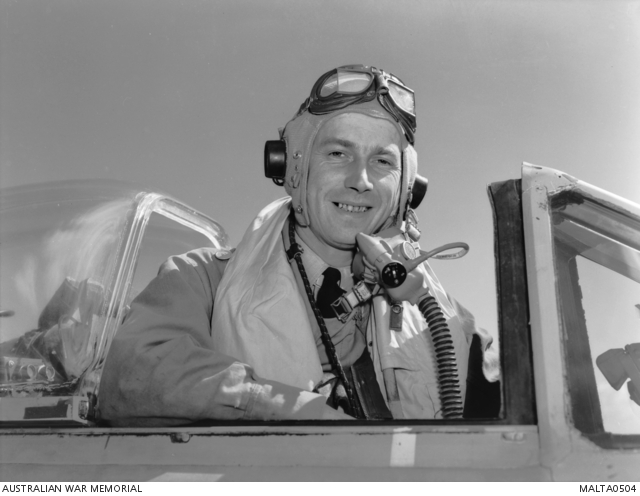 Portrait of Flying Officer (FO) Frank Jordan of Sutherland, NSW, the ...