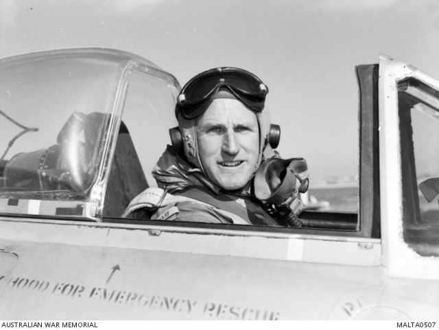Portrait of Pilot Officer (PO) Reg Jones of North Sydney, NSW, in the ...