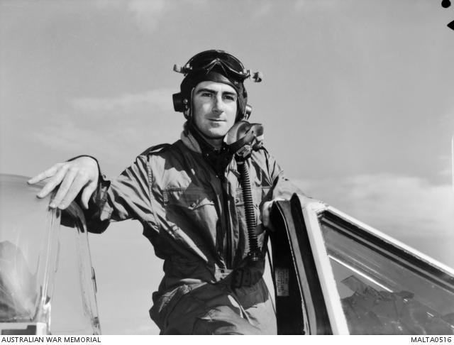 Portrait of Pilot Officer (PO) John Myers DFM of Randwick, NSW. PO ...