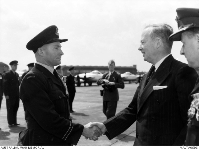 Flight Lieutenant Thomas Markowski (left), electrical engineer with 78 ...