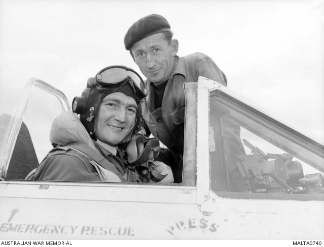 Flight Lieutenant Geoffrey Thornton DFM, AFM of Mildura, Vic and ...