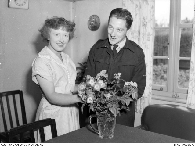 Leading Aircraftman (LAC) Clifford Coulson of Coburg, Vic on the day ...