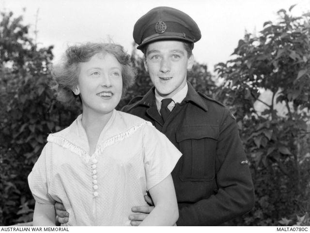 Leading Aircraftman (LAC) Clifford Coulson of Coburg, Vic on the day ...