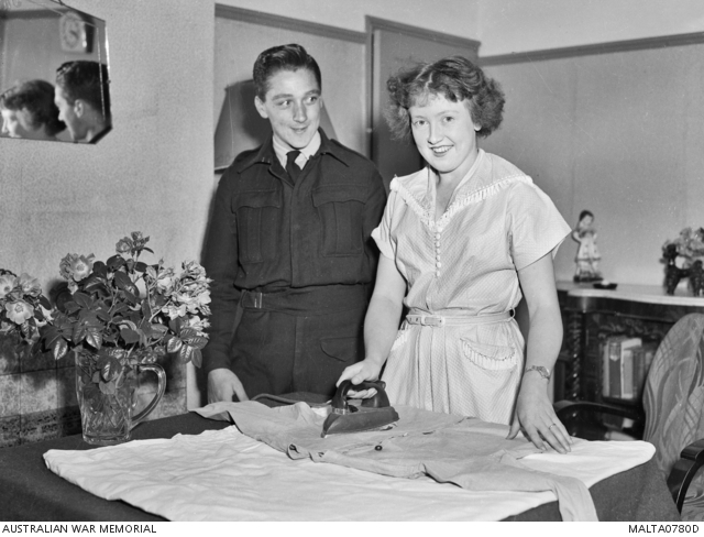 Leading Aircraftman (LAC) Clifford Coulson of Coburg, Vic, became an ...