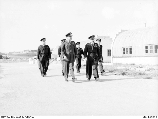 The Inspector General of the RAF, Air Marshal S C Stafford CB, CBE, DFC ...