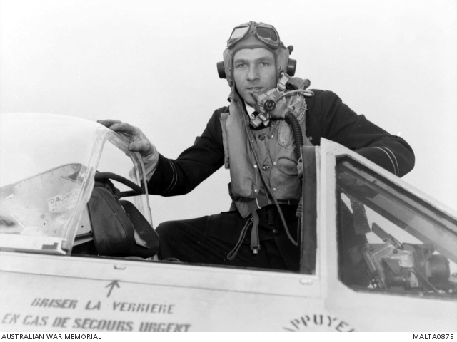 Portrait of Flight Lieutenant (Flt Lt) Neil MacInnes of Tinamba, Vic ...