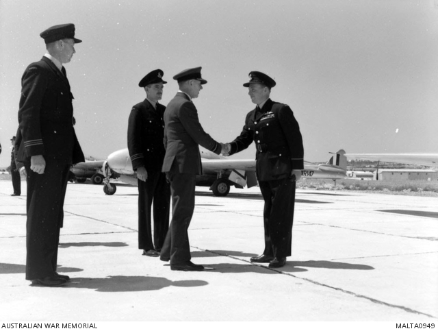 Air Marshal Sir Claude Pelly, Commander in Chief of the RAF's Middle ...