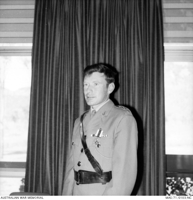 Australia. 21 May 1971. Captain Rodney Murray Chandler MM. Awarded the ...