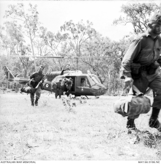 Shoalwater Bay, Qld. April 1966. Men of 6th Battalion, The Royal ...
