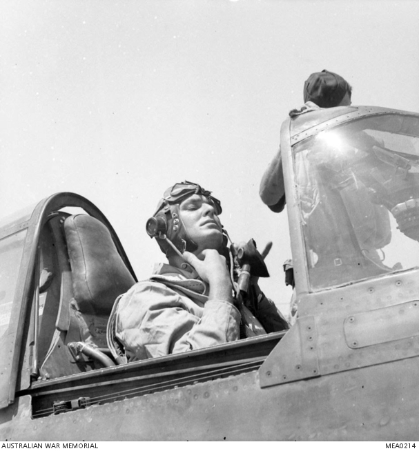 Malta. July 1943. 406171 Squadron Leader Jack P. Bartle DFC, No. 450 ...