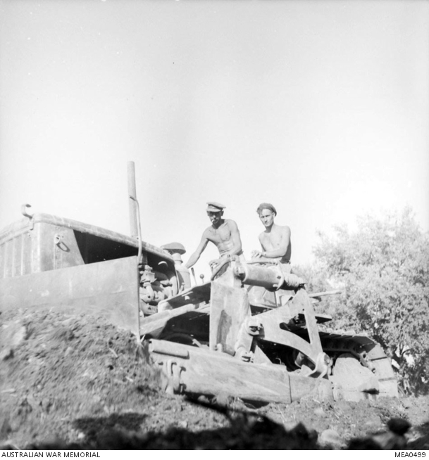 Sicily, Italy. c. August 1943. Leading Aircraftman Terry Mullins of the ...