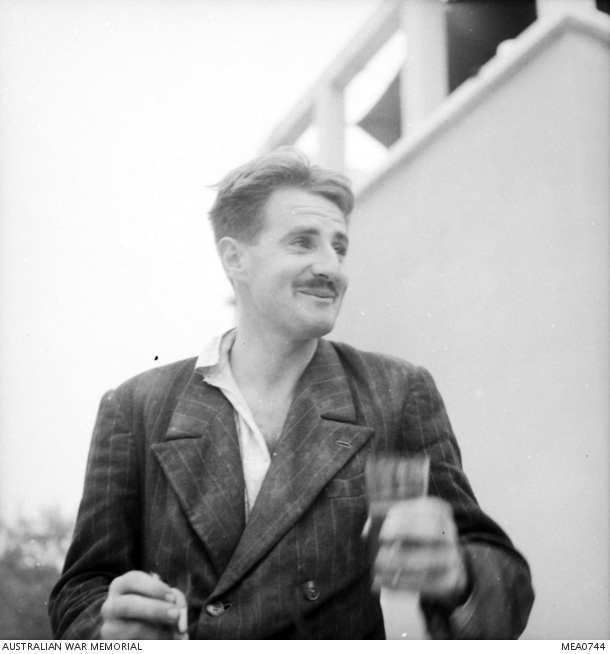 Bari, Italy. 26 September 1943. Informal portrait of Flight Sergeant ...