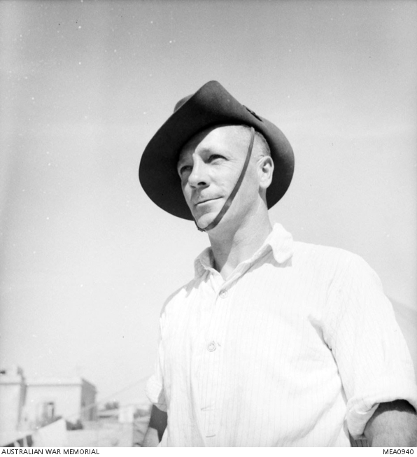 Italy. 1943. Informal portrait of Sergeant S. R. Montefiore ...