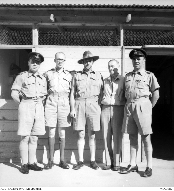 Heliopolis, Egypt. c. 1943. Flight Lieutenant W. Ennis, Commanding ...