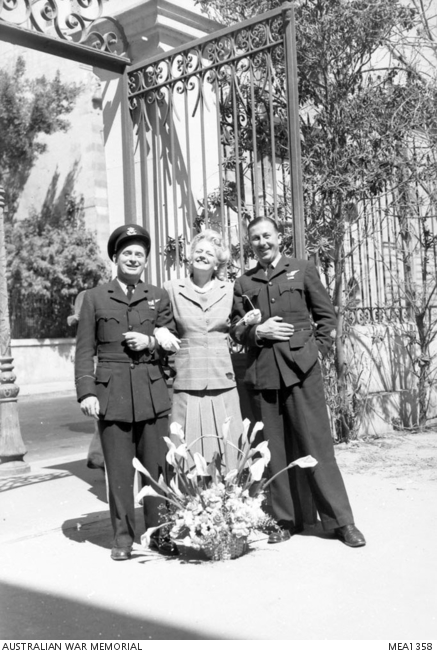 Alexandria, Egypt. c. 1943. Portrait of Madge Elliot, an Australian ...