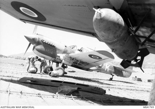 San Angelo, Italy. c. May 1944. Armourers of the Desert Harassers of No ...