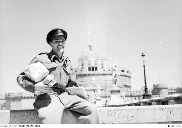 Rome, Italy. c. June 1944. 410336 Flying Officer Stuart J. Archbold of ...