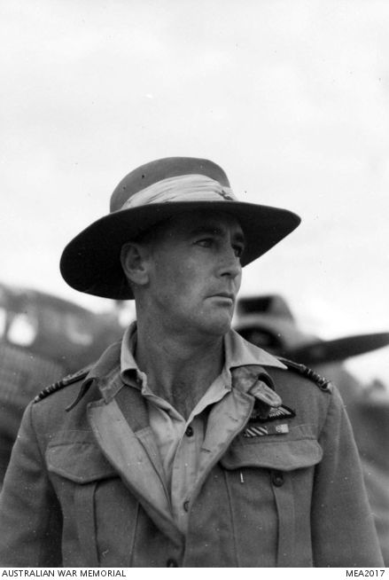 Italy. c. 1944. Informal portrait of Squadron Leader Don Benton DFC of ...