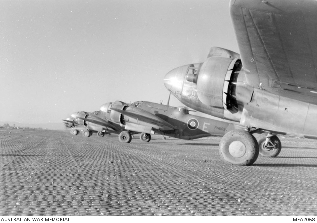 Cesenatico, Italy. c. November 1944. Martin Baltimore aircraft of No ...