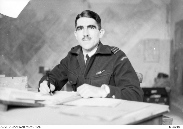 c. 1944. Informal portrait of Wing Commander Shepherd, RAAF Liaison ...