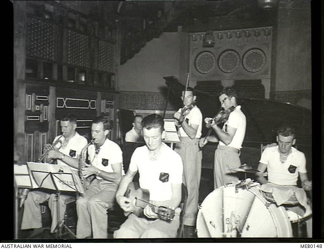 Cairo, Egypt. 6 May 1944. The orchestra from the New Zealand forces ...