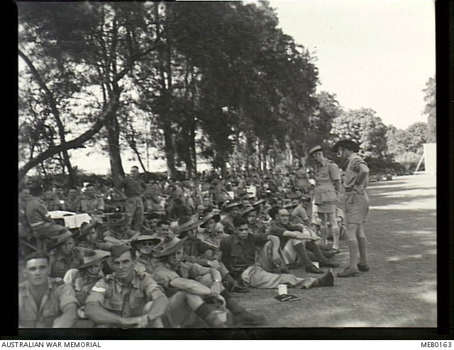Cairo, Egypt. 7 June 1944. Australian soldiers, former prisoners of war ...