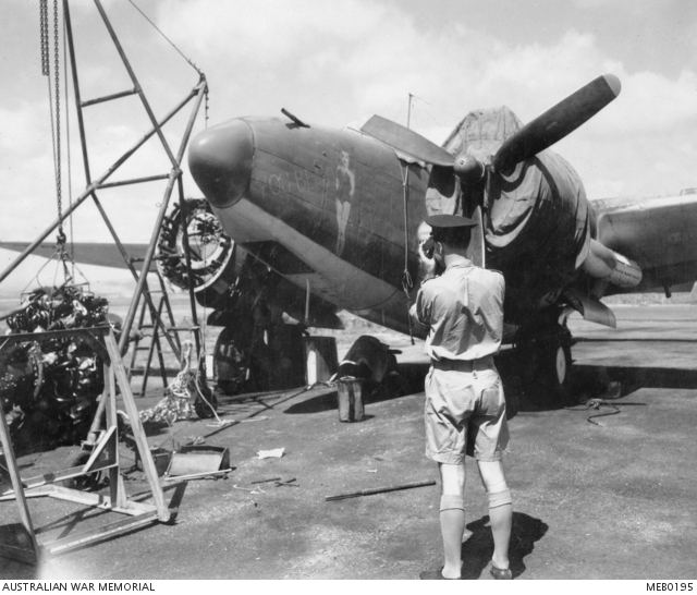 Gambut, Libya. October 1943. Group Captain J. E. Graham, RAAF Liaison ...