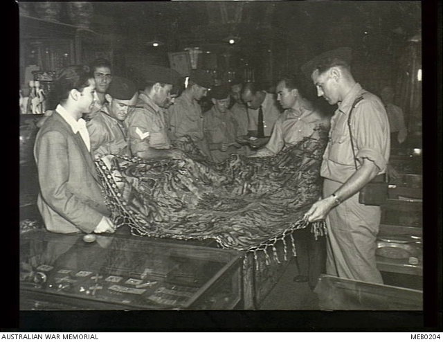 Cairo, Egypt. c. 1944. Before they left the Middle East for home after ...