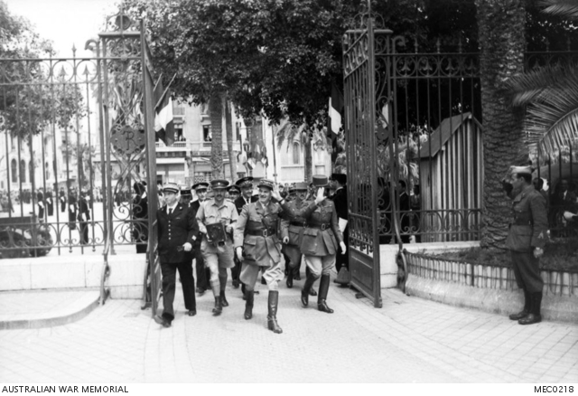 Tunis, Tunisia. c. 7 May 1943. French General Georges Albert Julian ...
