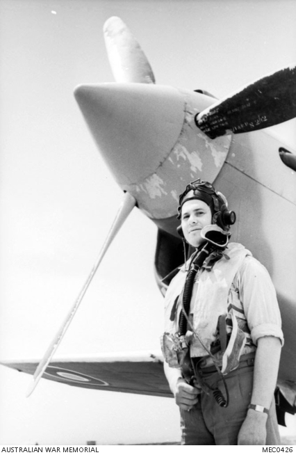 Kairouan, Tunisia. c. 18 April 1943. Informal portrait of Flying ...
