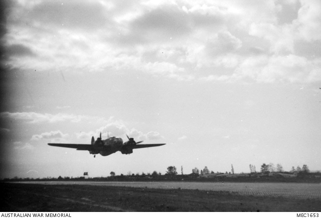 Falconara, Italy. c. November 1944. A Martin Baltimore aircraft of No ...