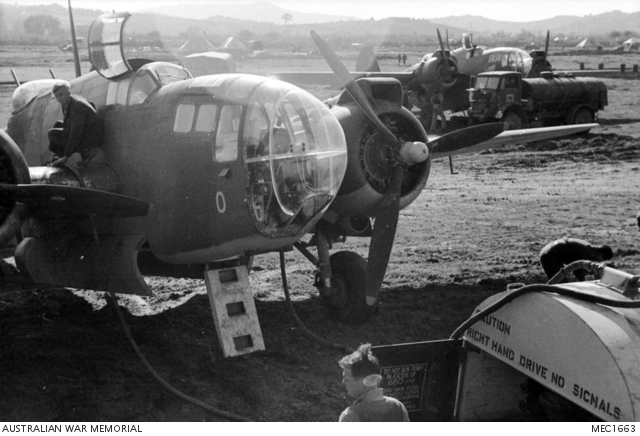 Falconara, Italy. c. November 1944. A Martin Baltimore aircraft of No ...